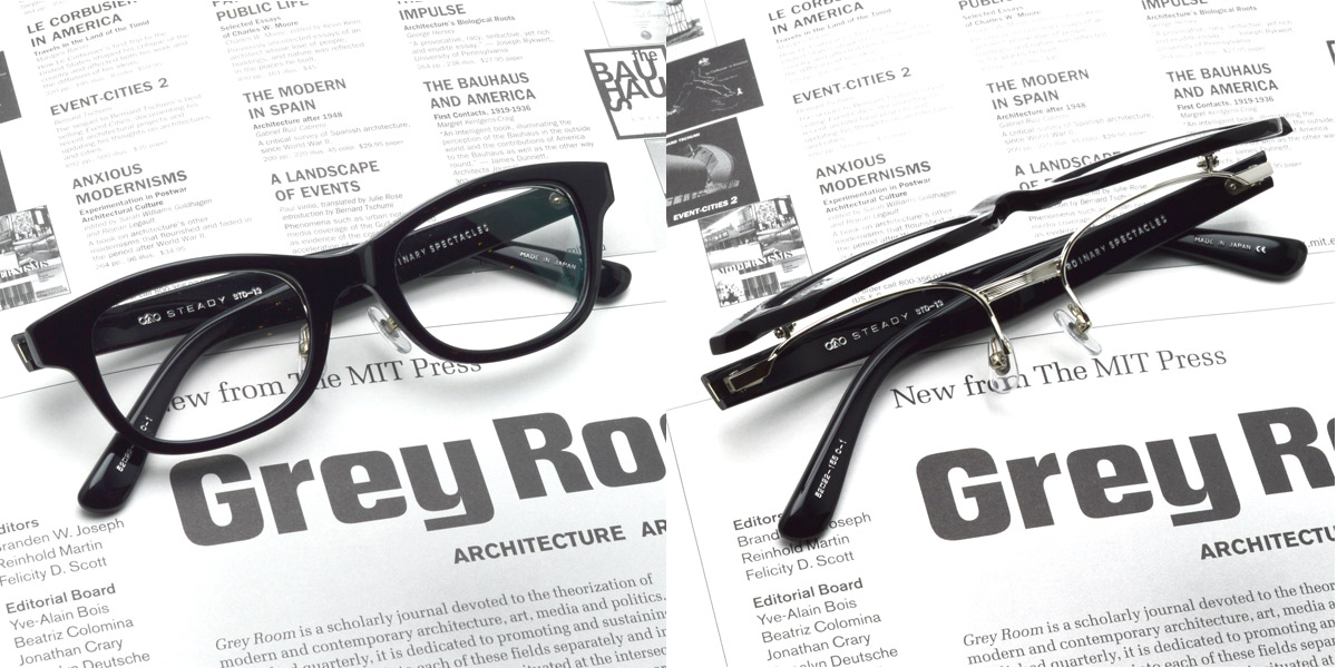 STEADY はね上げウェリントン "STD-13" | 東京・中目黒メガネ取扱店舗